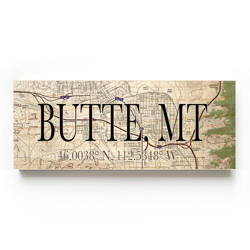 Unique Artwork, Wood Maps, Excellent Gift, Custom Sign – MapMom