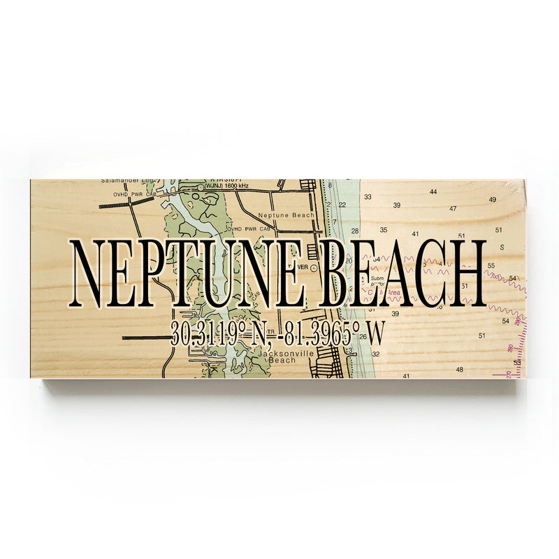 Mapa De Neptune Beach, Florida