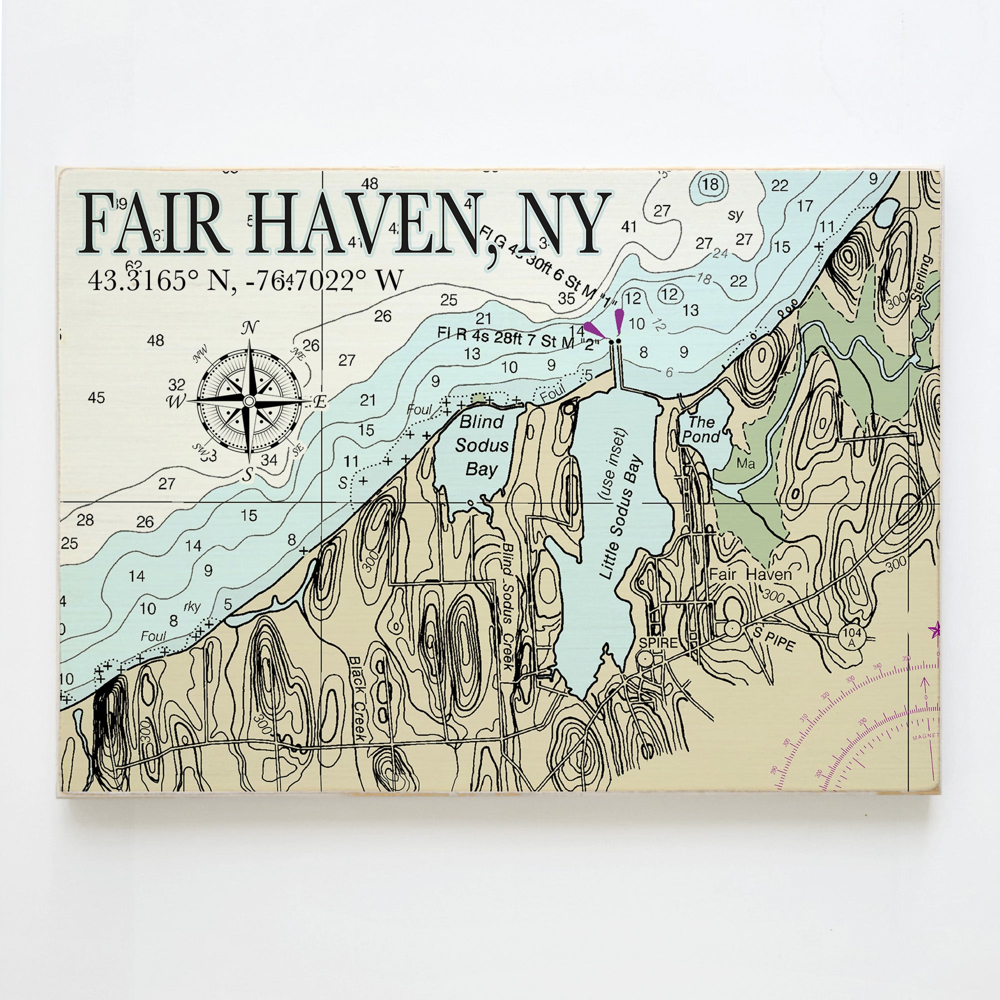 Fair Haven, NY Plank – MapMom