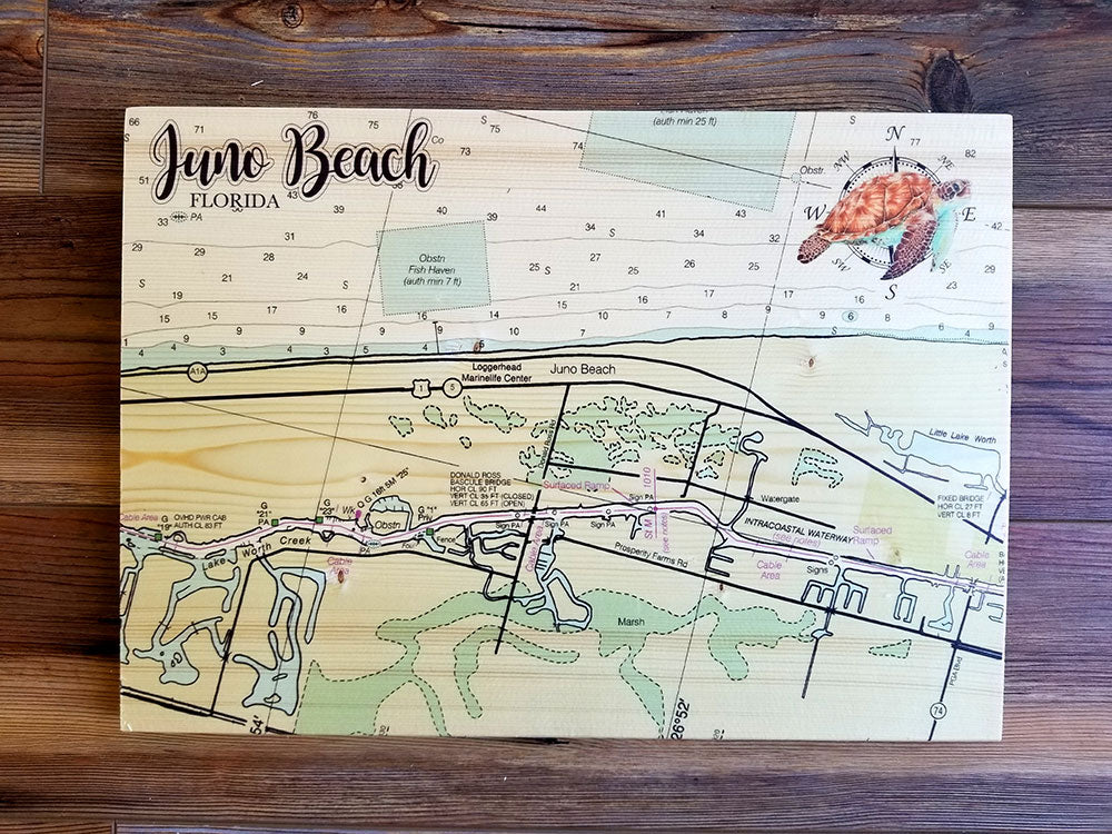 Juno Beach, FL Plank – MapMom