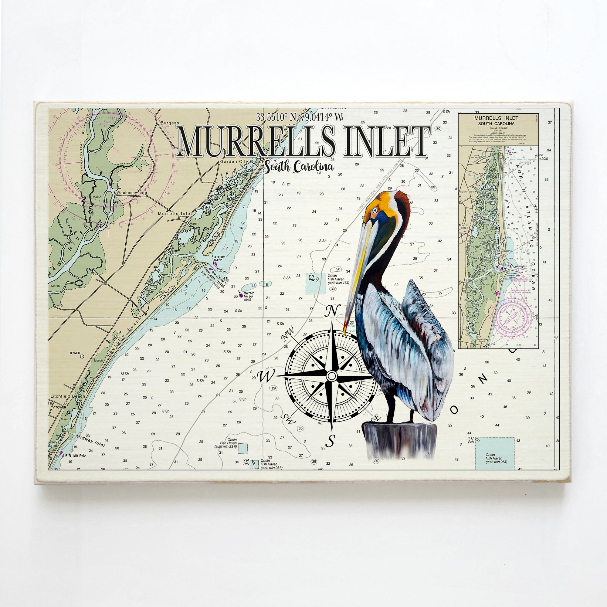 Mapa De Murrells Inlet Amazon.com: Terra Prints The Murrells Inlet