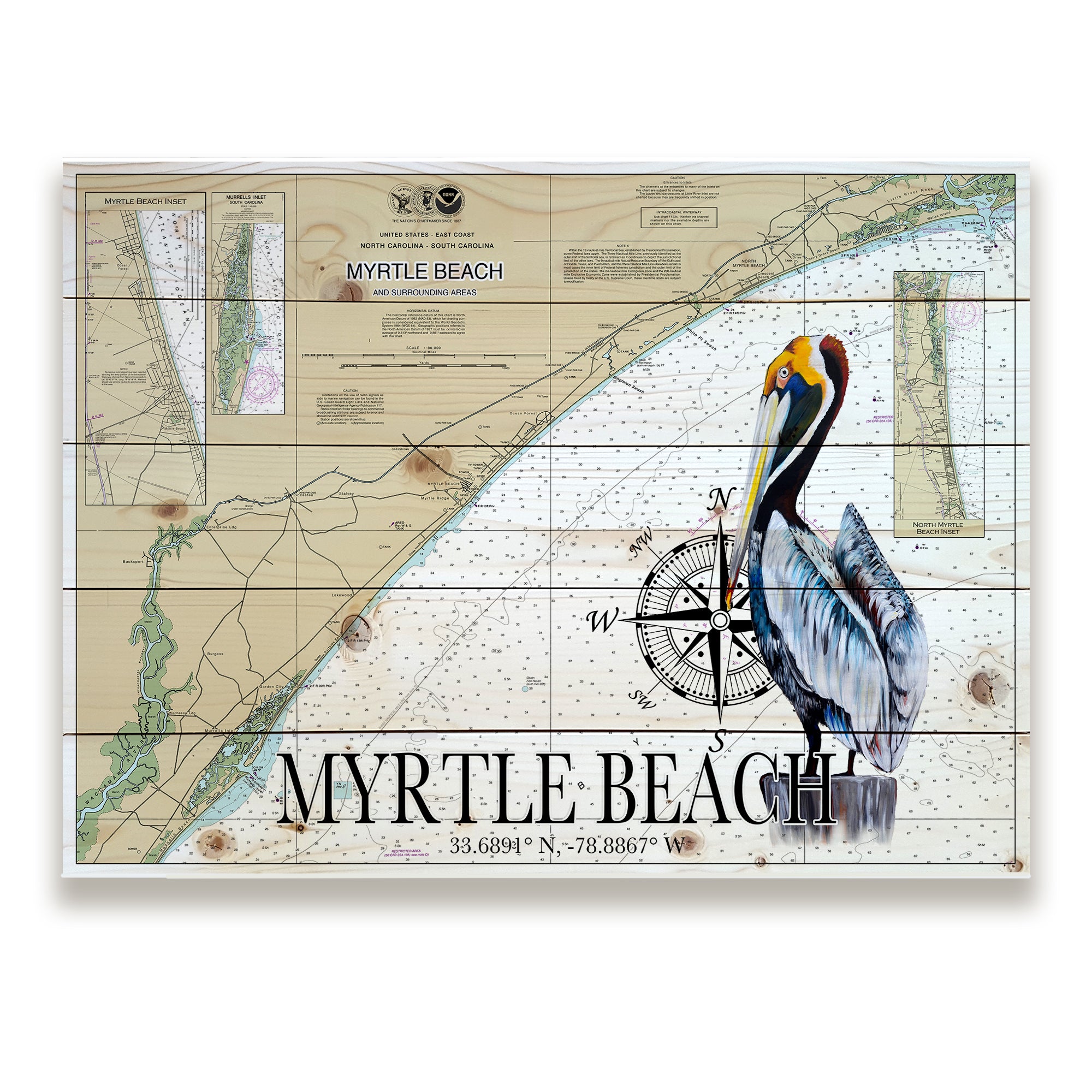 Myrtle Beach Map Florida