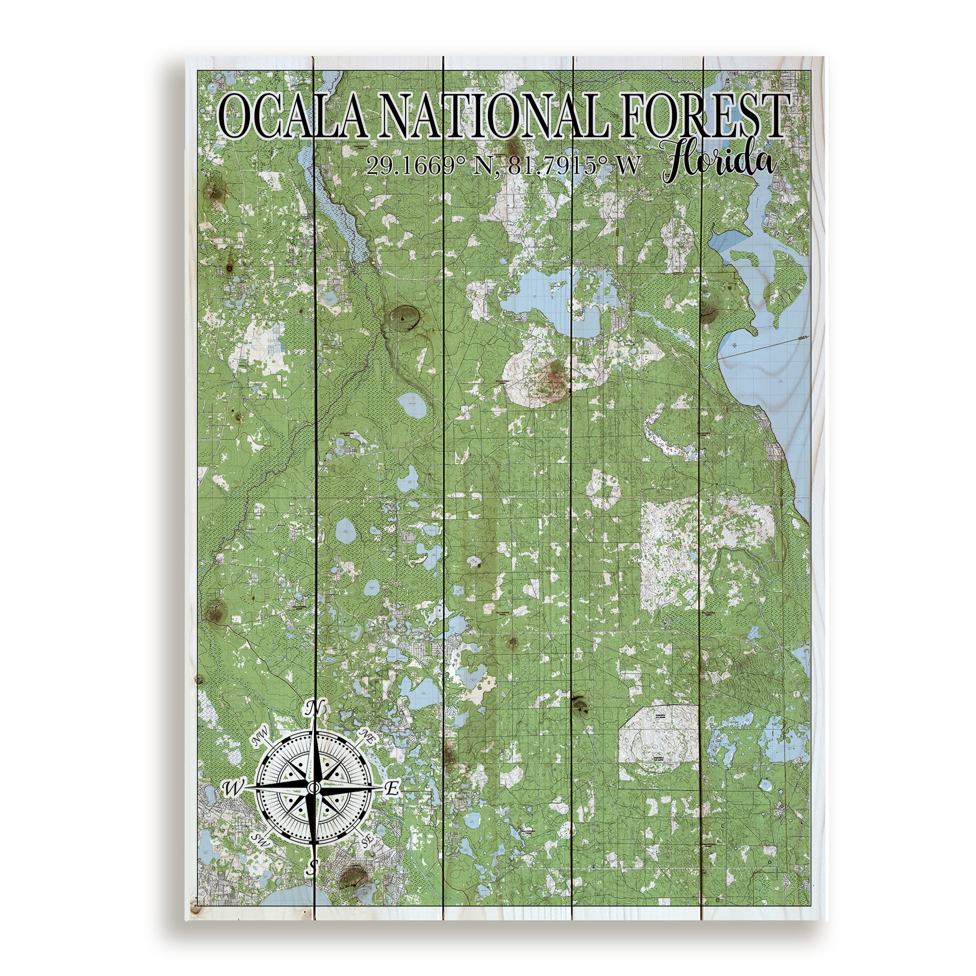 Ocala National Forest Map North Florida Land Trust Gets $450K Grant