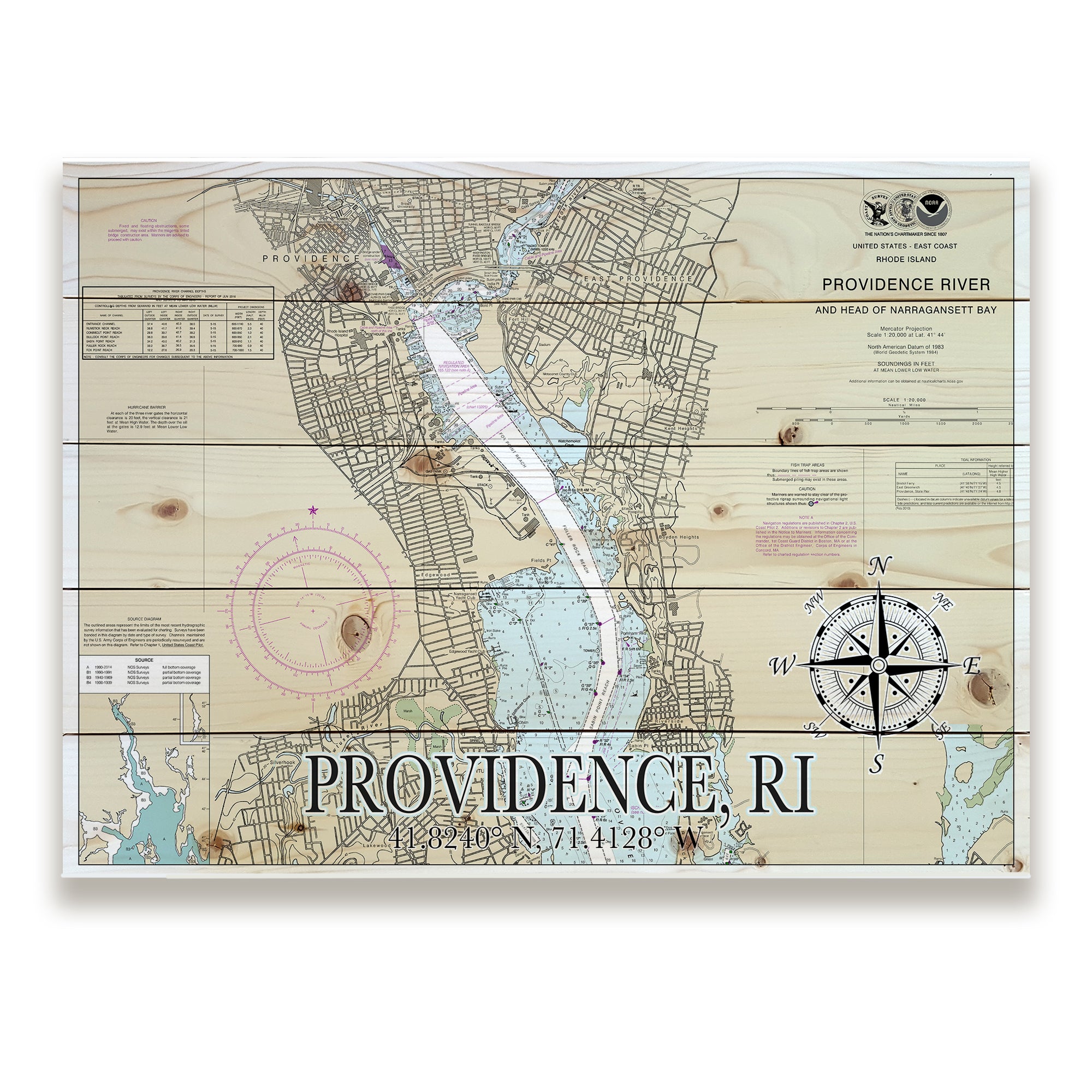 Providence, RI Pallet Map – MapMom